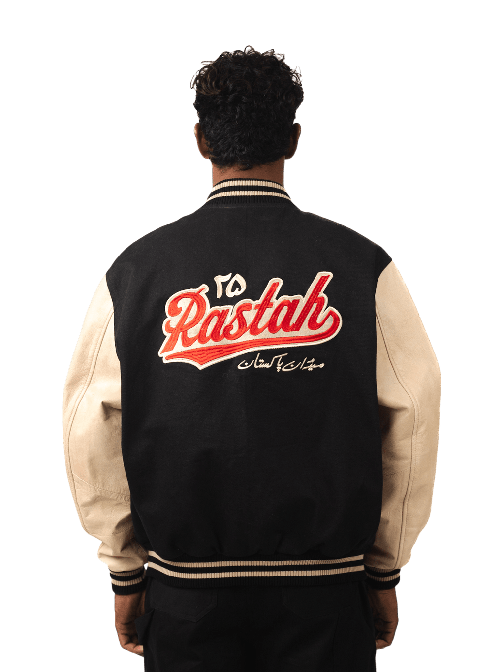 Black varsity dreams jacket (V5) – Rastah